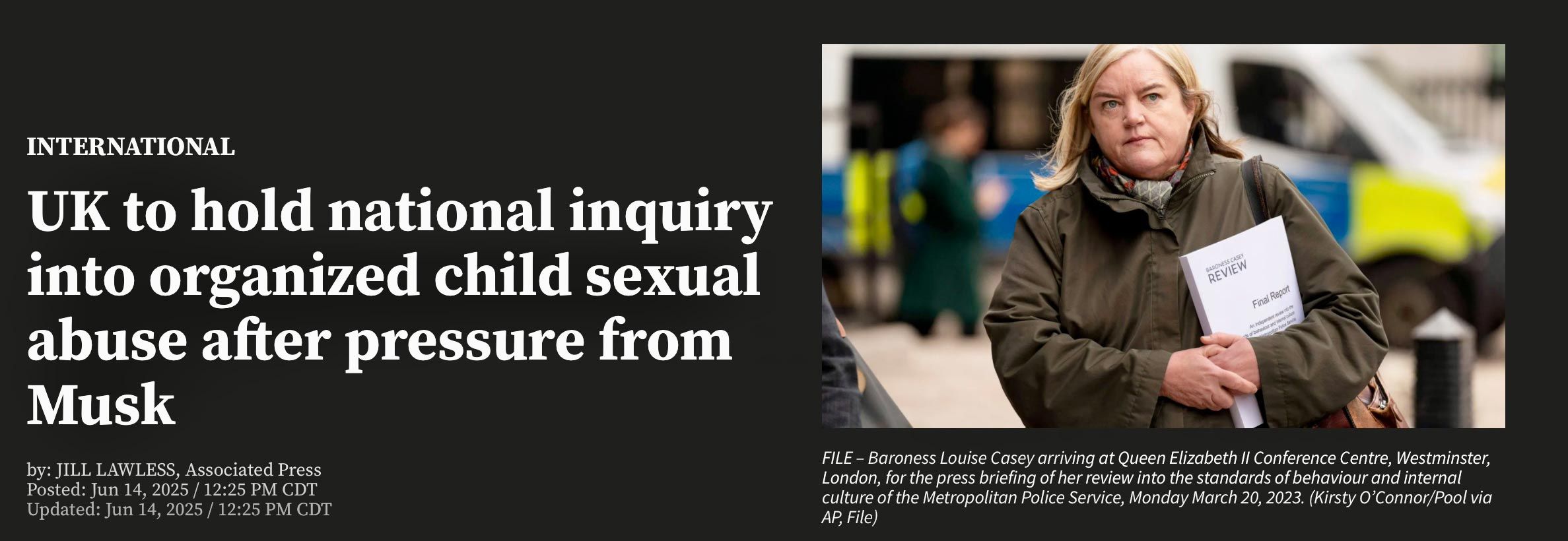 National Audit on Group-based Child Sexual Exploitation and Abuse